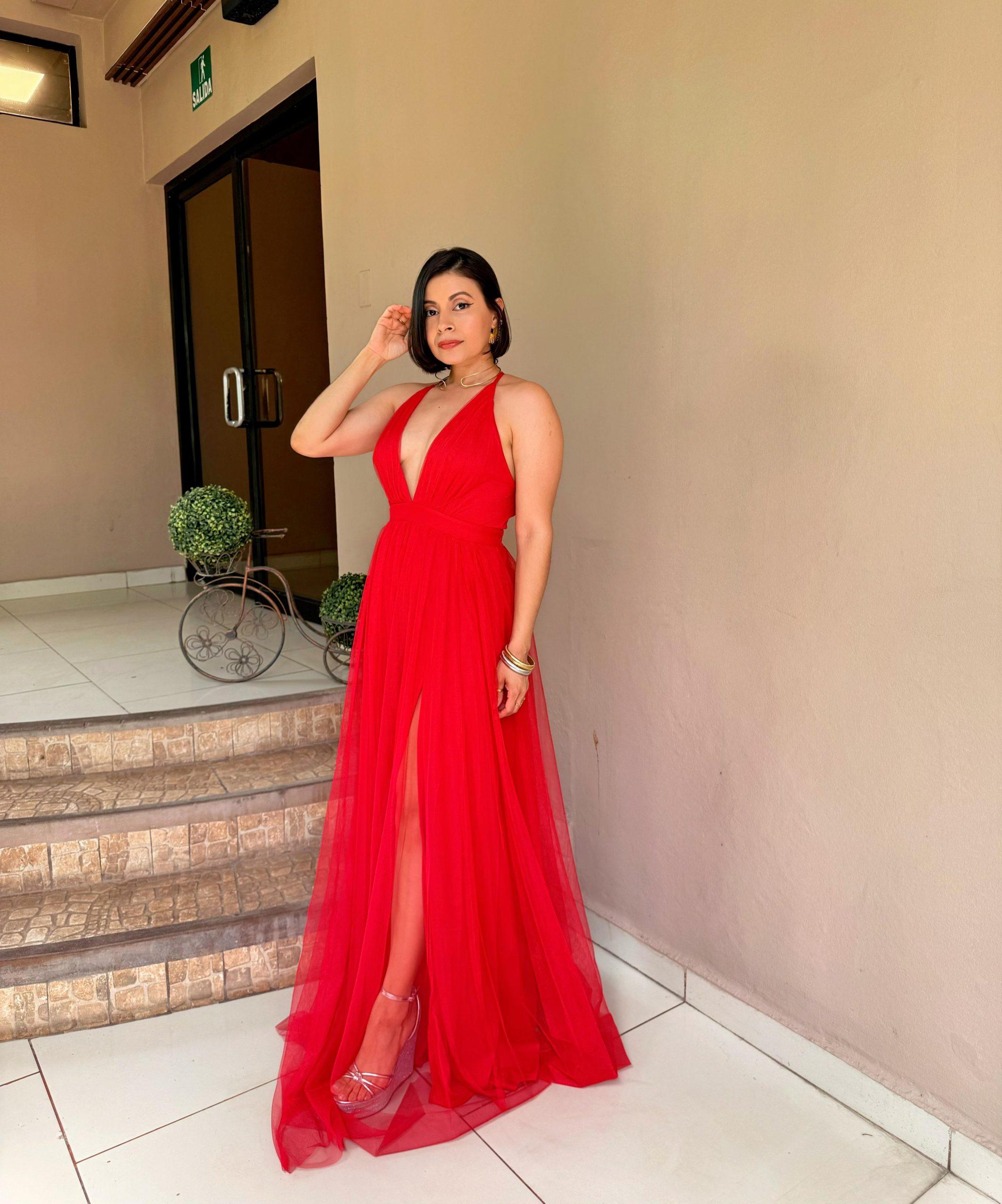 Natalya Red Maxi Dress – My Style Mi Estilo