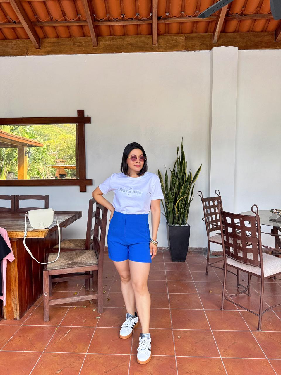 YSL Blue Print Shirt – My Style Mi Estilo